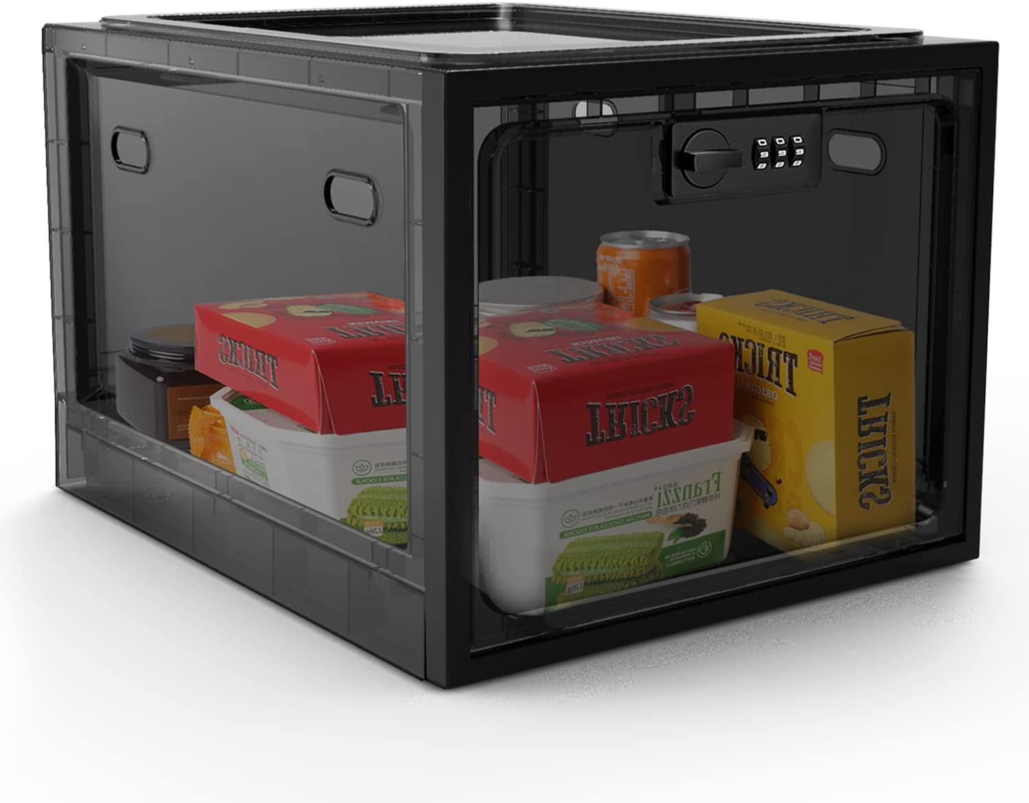 SANIDIKA Lock Box with Metal Combination Locker - Lockable Box for ...