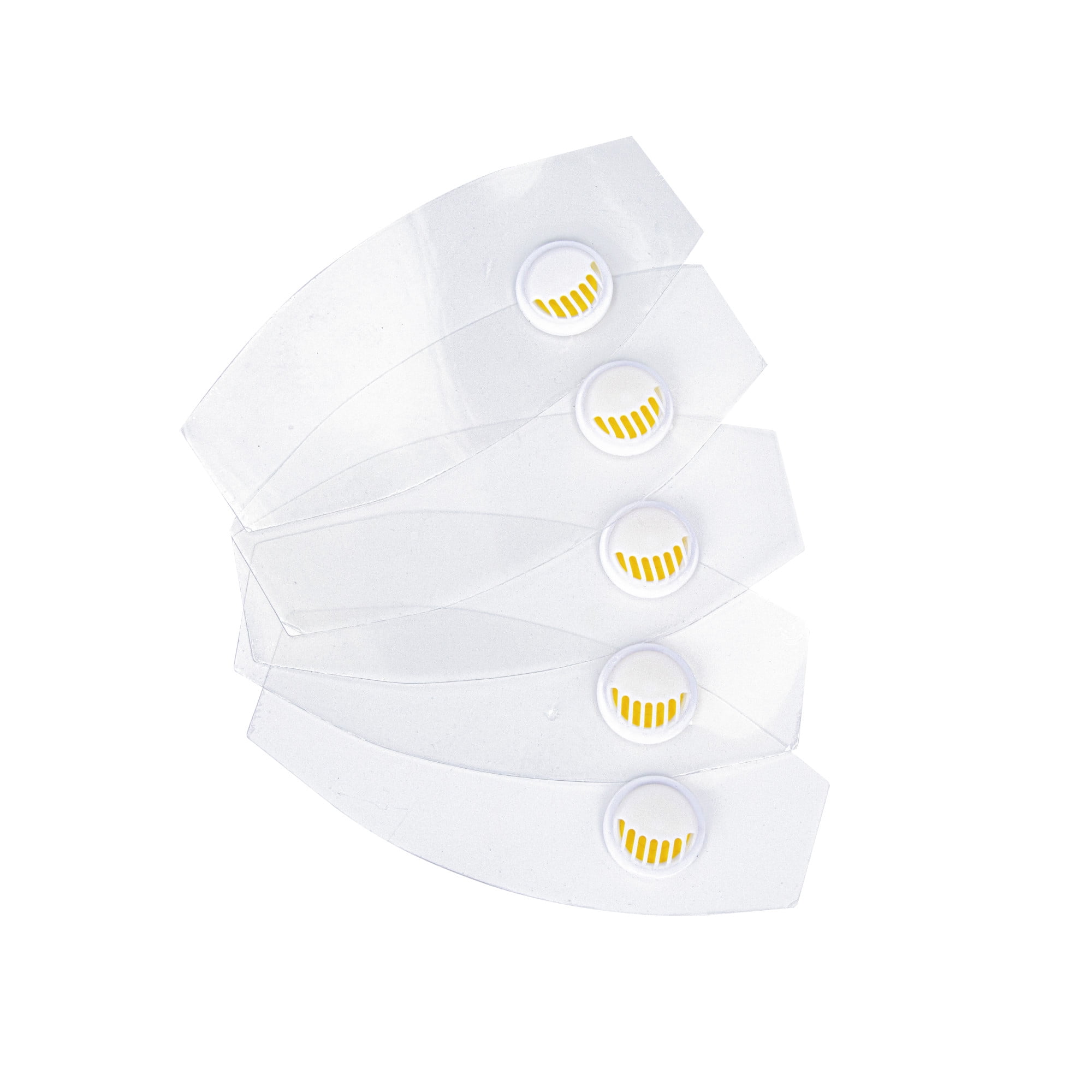 SANITOOL 42498 Replacement Face Mask Shields with Breathing Valve, 5 ...