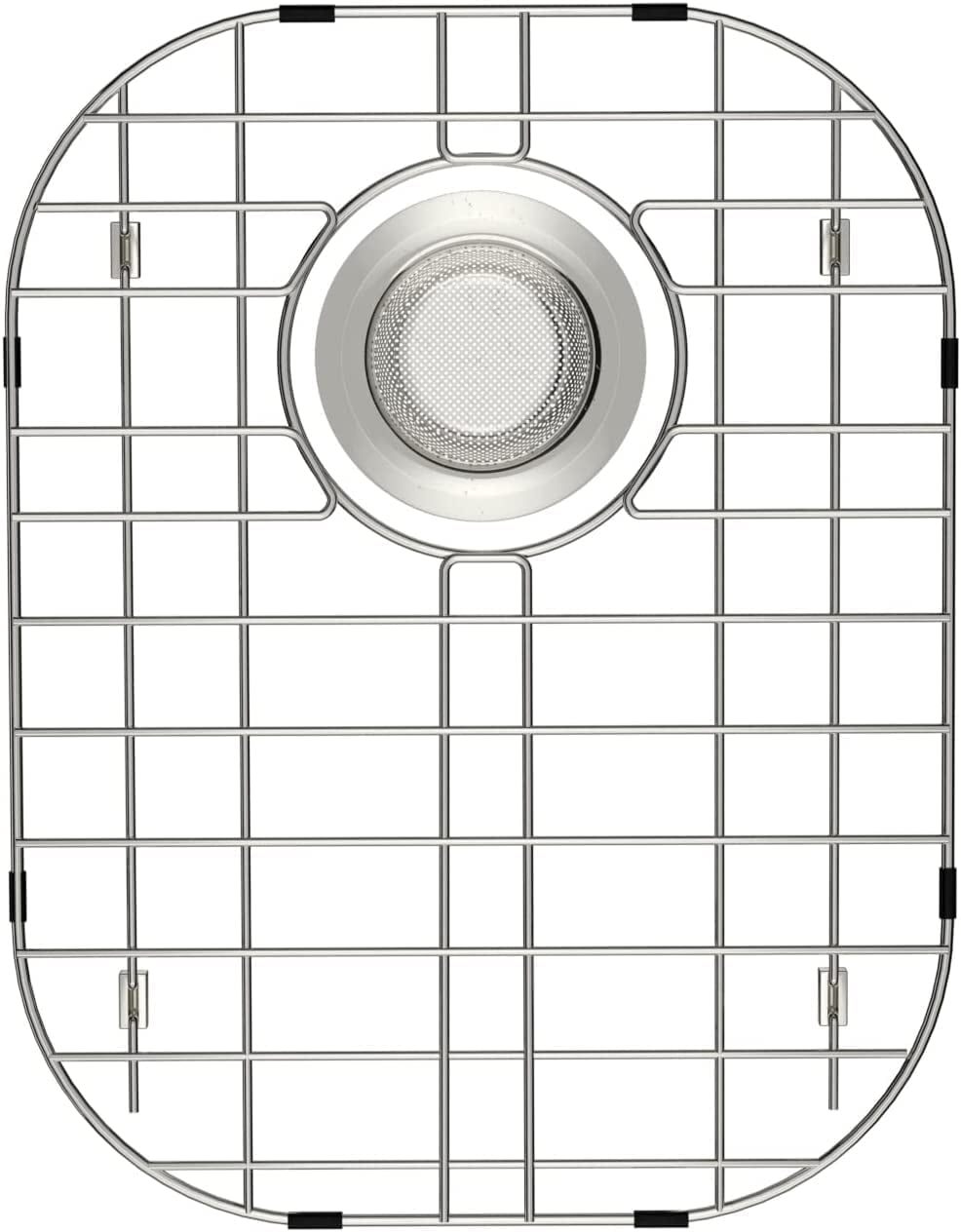 SANNO Sink Protector Grid for Kitchen Sink, 14.57" L X 11.22" W Bottom ...