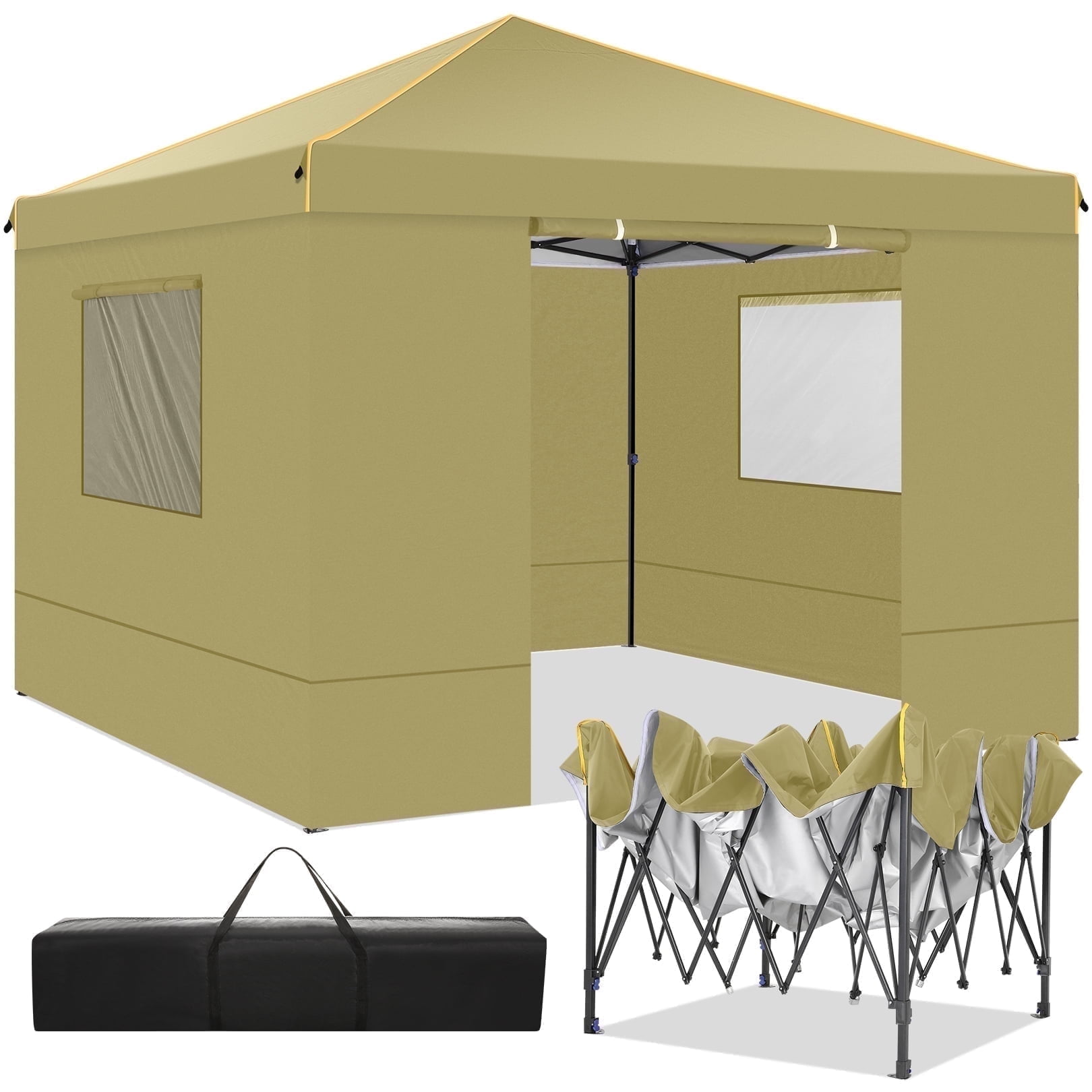 SANOPY Easy Shade 10' x 10' Pop-up Canopy Tent with Collapsible Frame ...