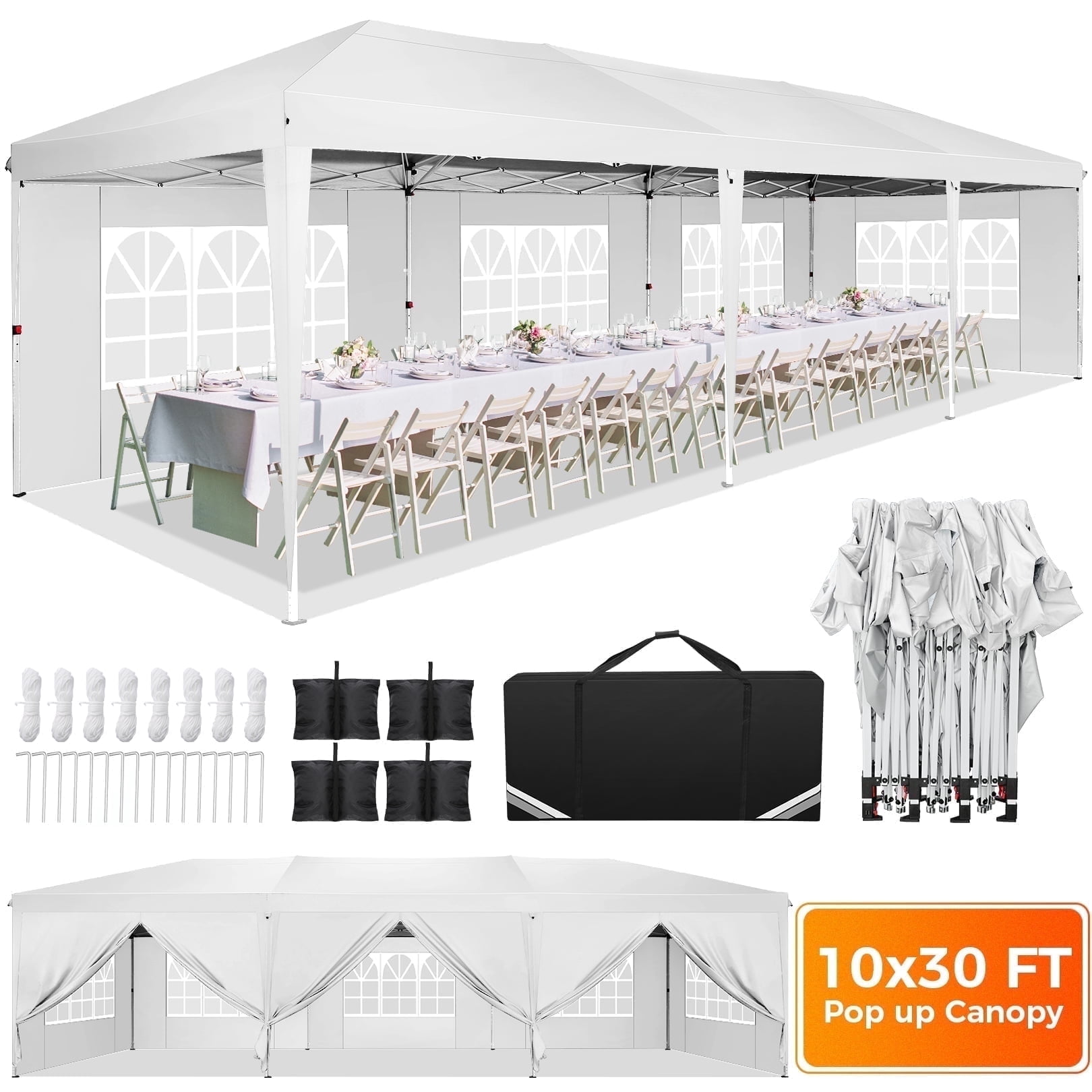 Sanopy 10x30 Canopy | Patio cover systems for home - Walmart Business ...