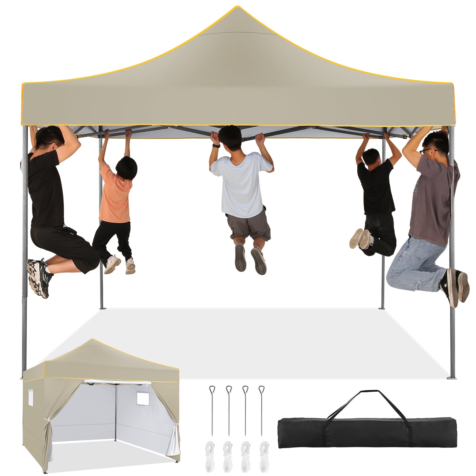 SANOPY 10'x10' EZ Pop up Canopy Tent Outdoor Canopy Party Instant Sun ...