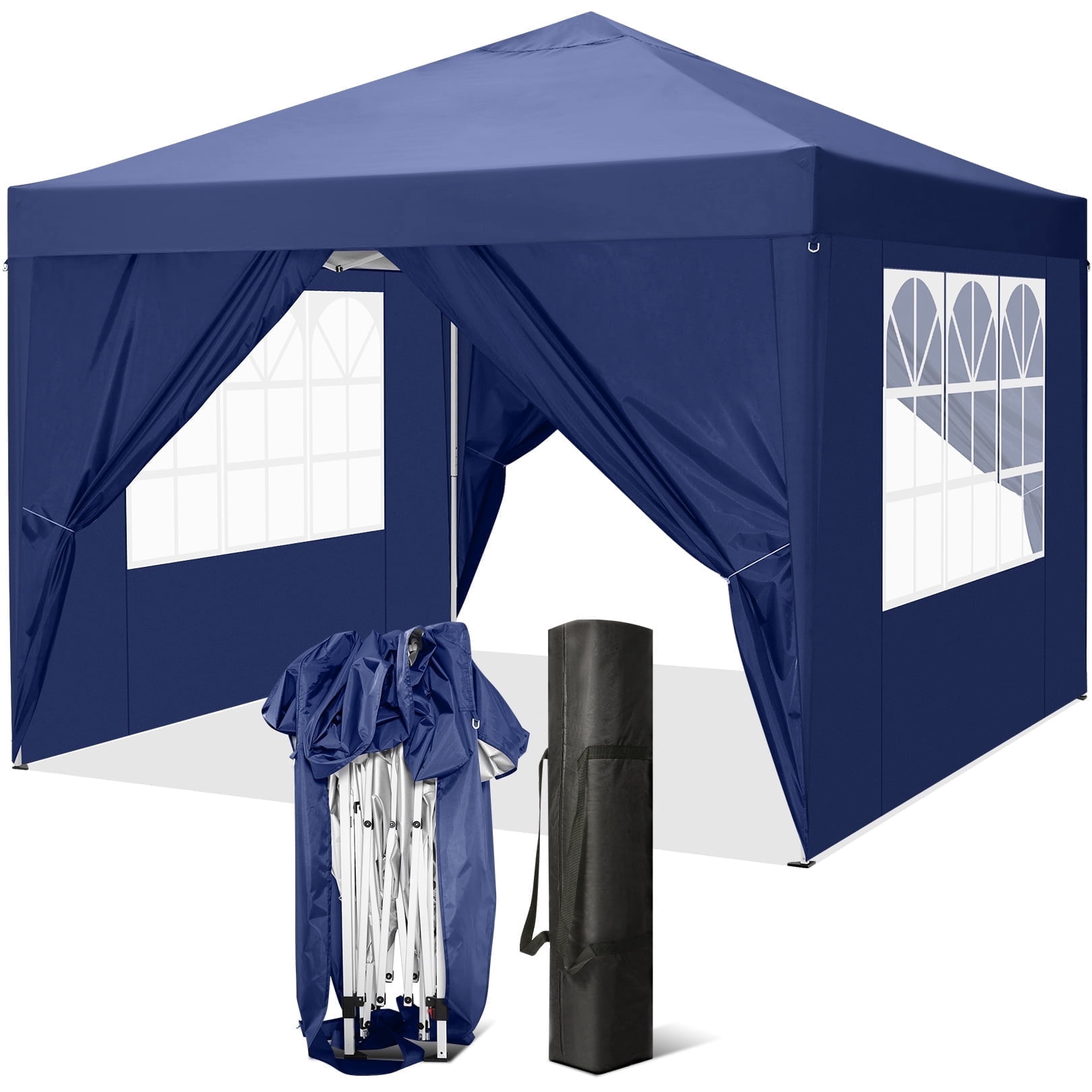 SANOPY 10'x10' Waterproof Outdoor Canopy Tent with 4 Removable ...