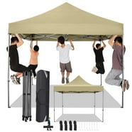 Impact Canopy 5x5 Pop Up Canopy Tent, Lightweight Powder Coated Steel ...