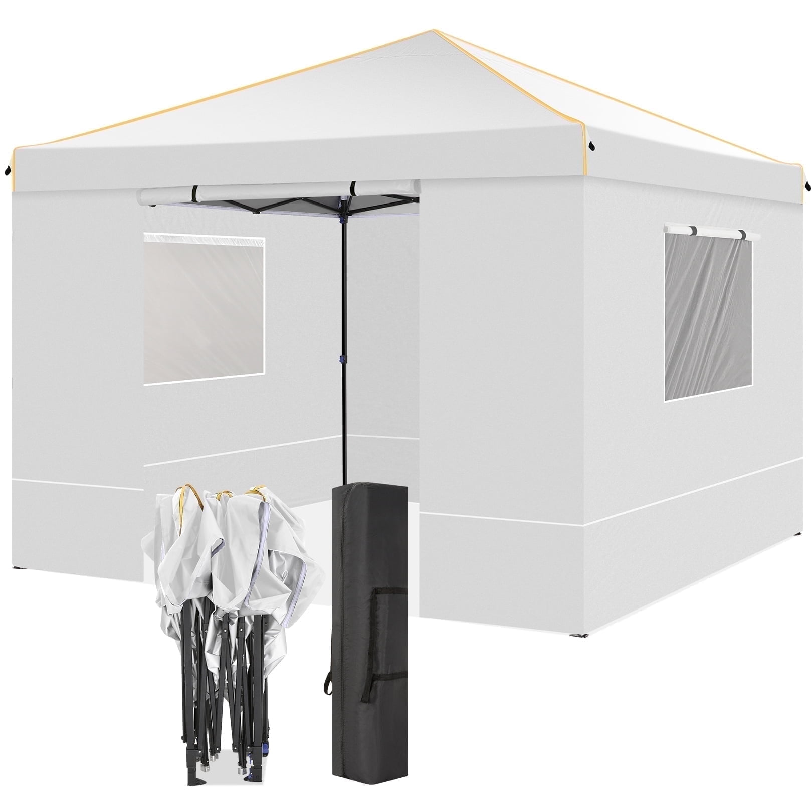 SANOPY Easy Pop-Up Waterproof 10x10 ft Canopy Tent, Foldable Outdoor ...