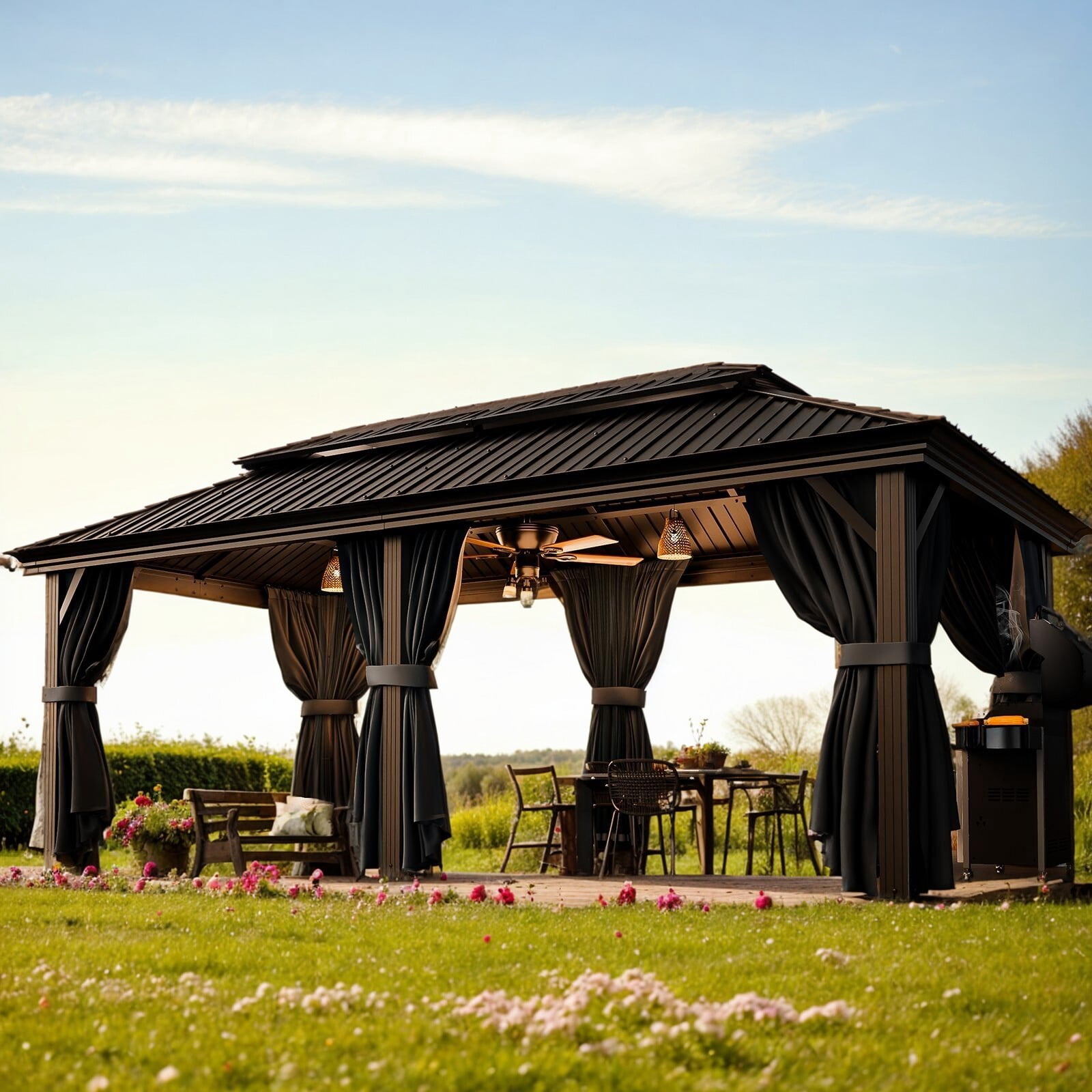 10 X 20 Hardtop Gazebo