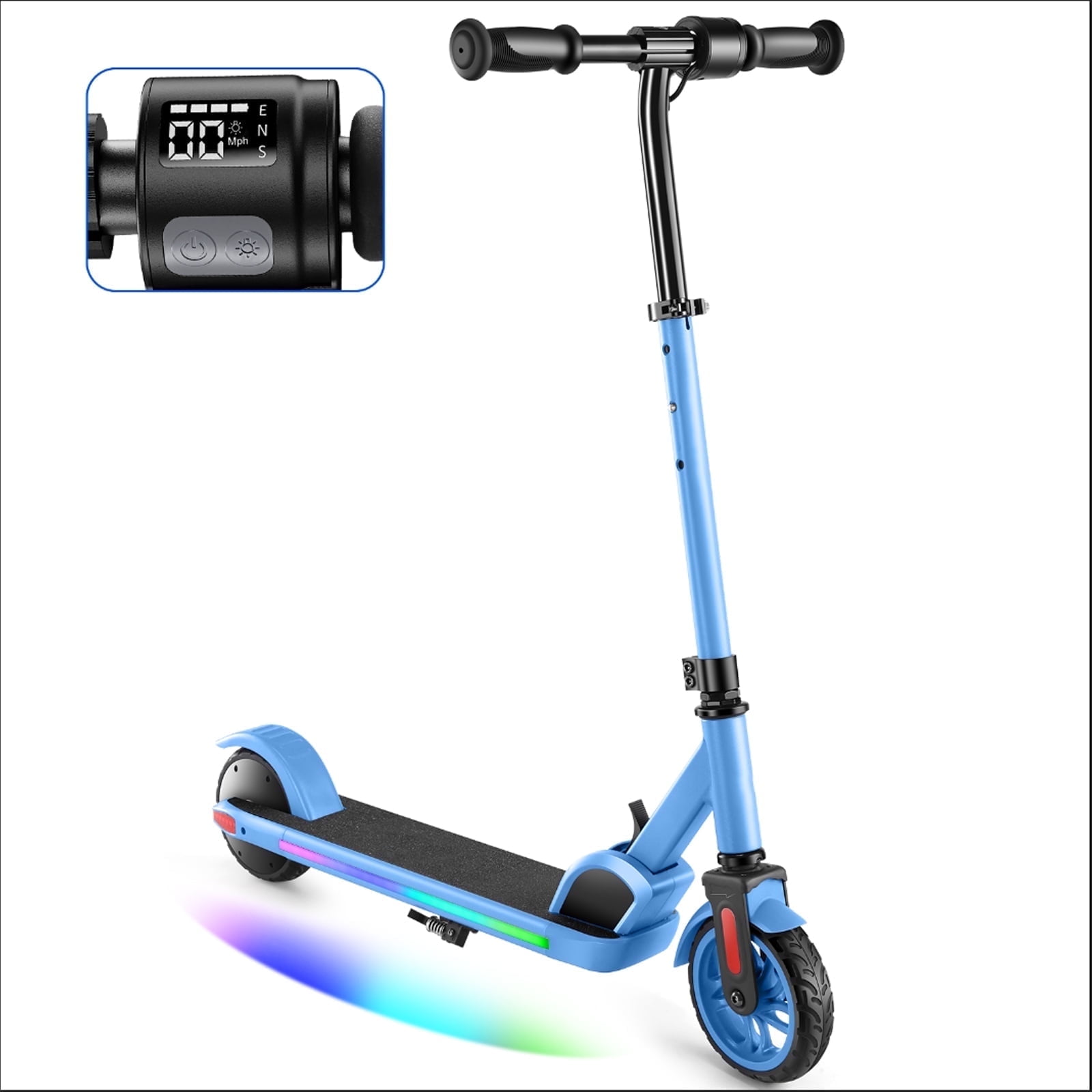 SANOPY 180W Electric Scooter for Kids Ages 6-14, Adjustable Height ...