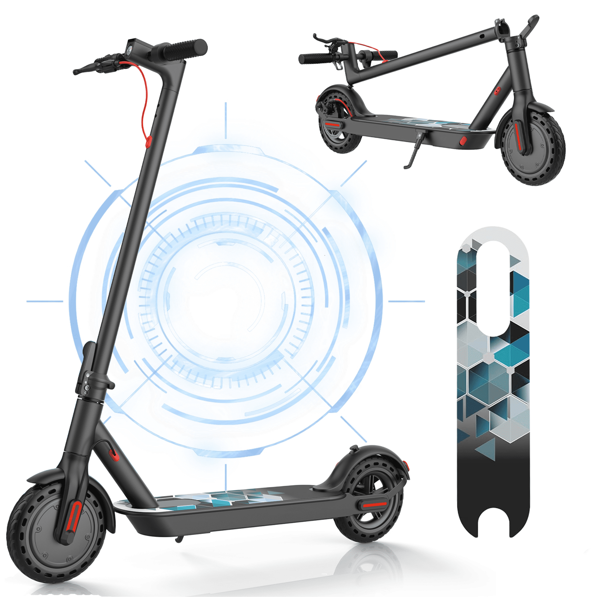 SANOPY 350W Electric Scooter for Adults, Top 15.5 MPH & 15 Miles Range ...
