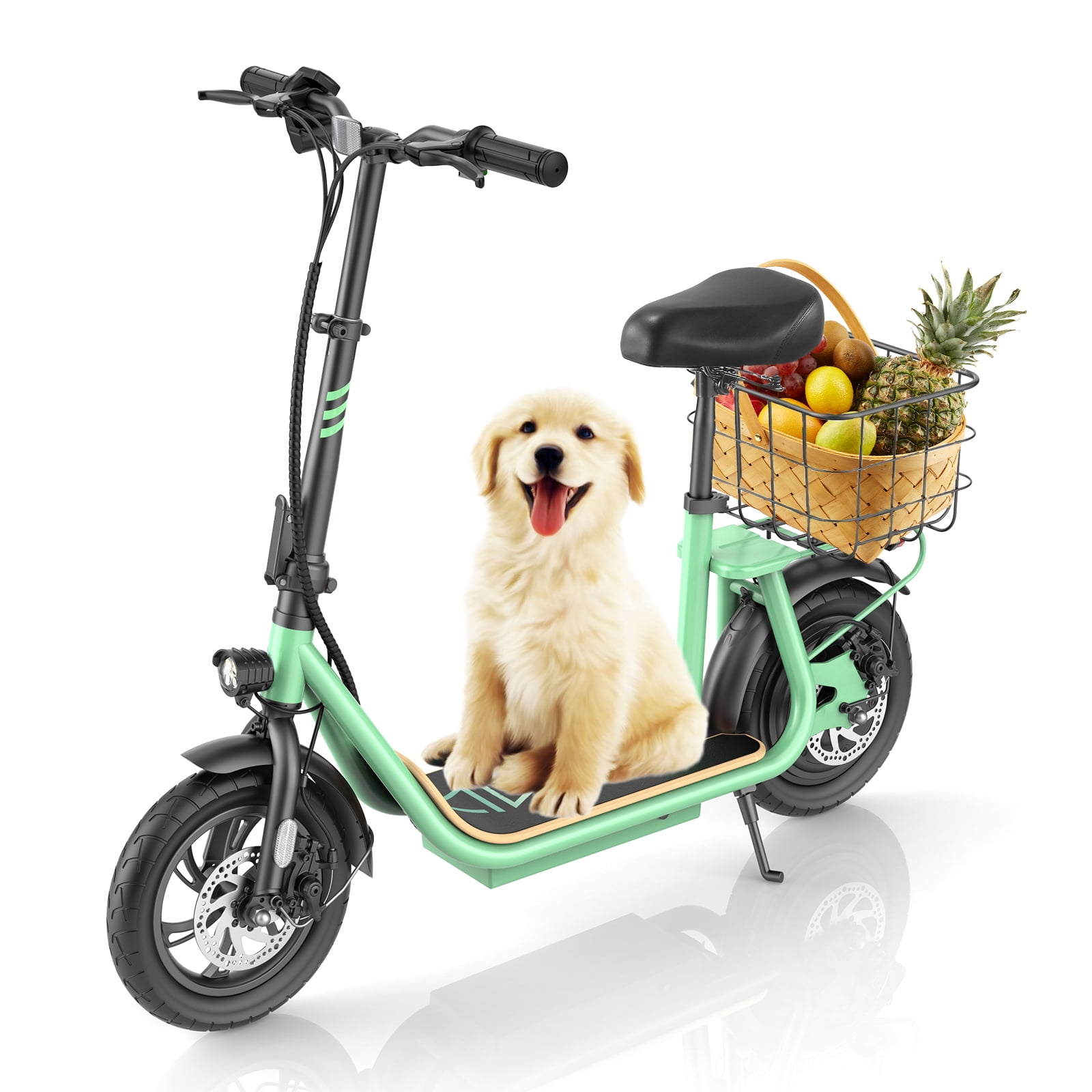 SANOPY 750W Electric Scooter with Seat for Adults, 15 Miles Max Range ...