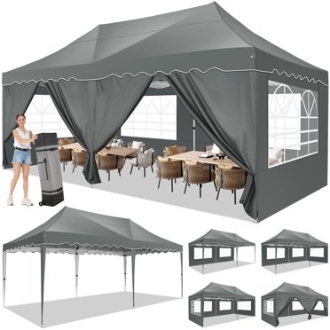 Ozark Trail 14' x14' Instant Lighted Canopy - Walmart.com