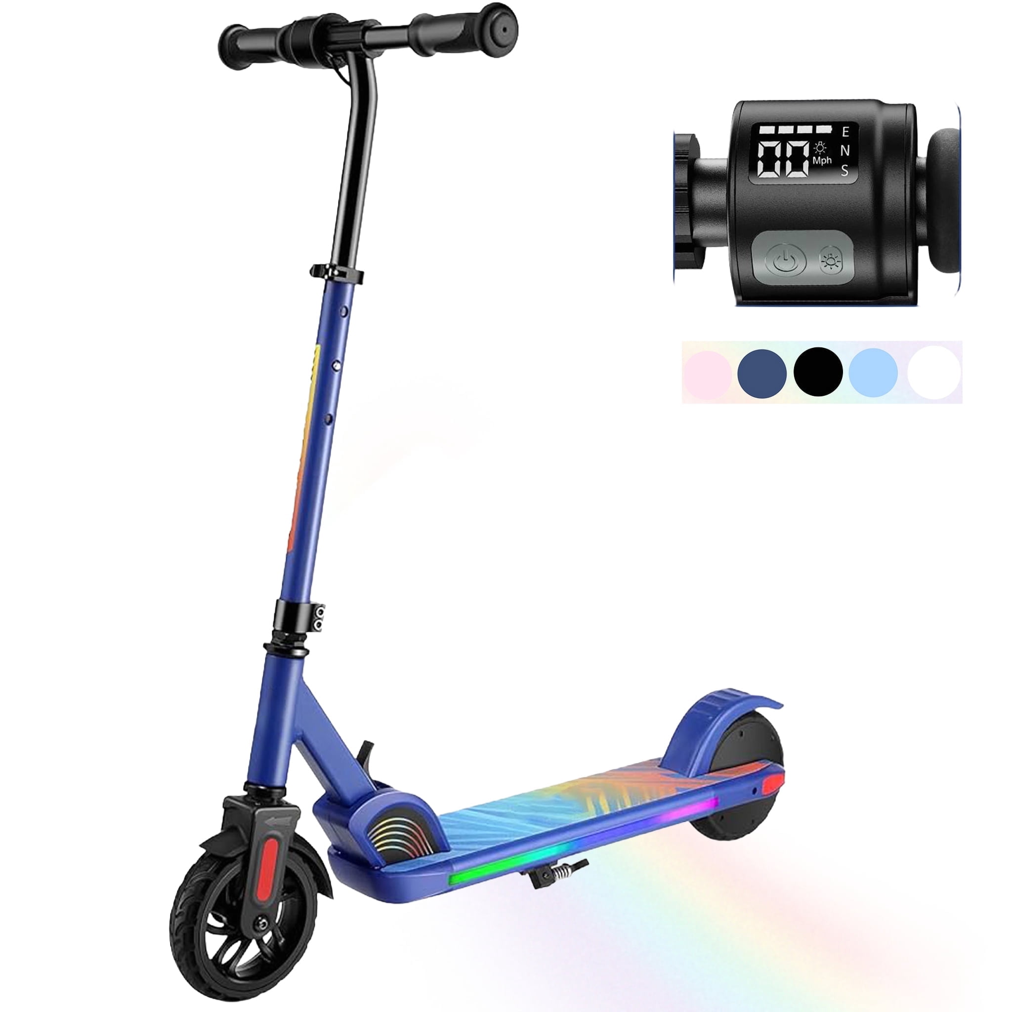 SANOPY Electric Scooter for Kids Ages 6-14, Adjustable Height & Speed ...