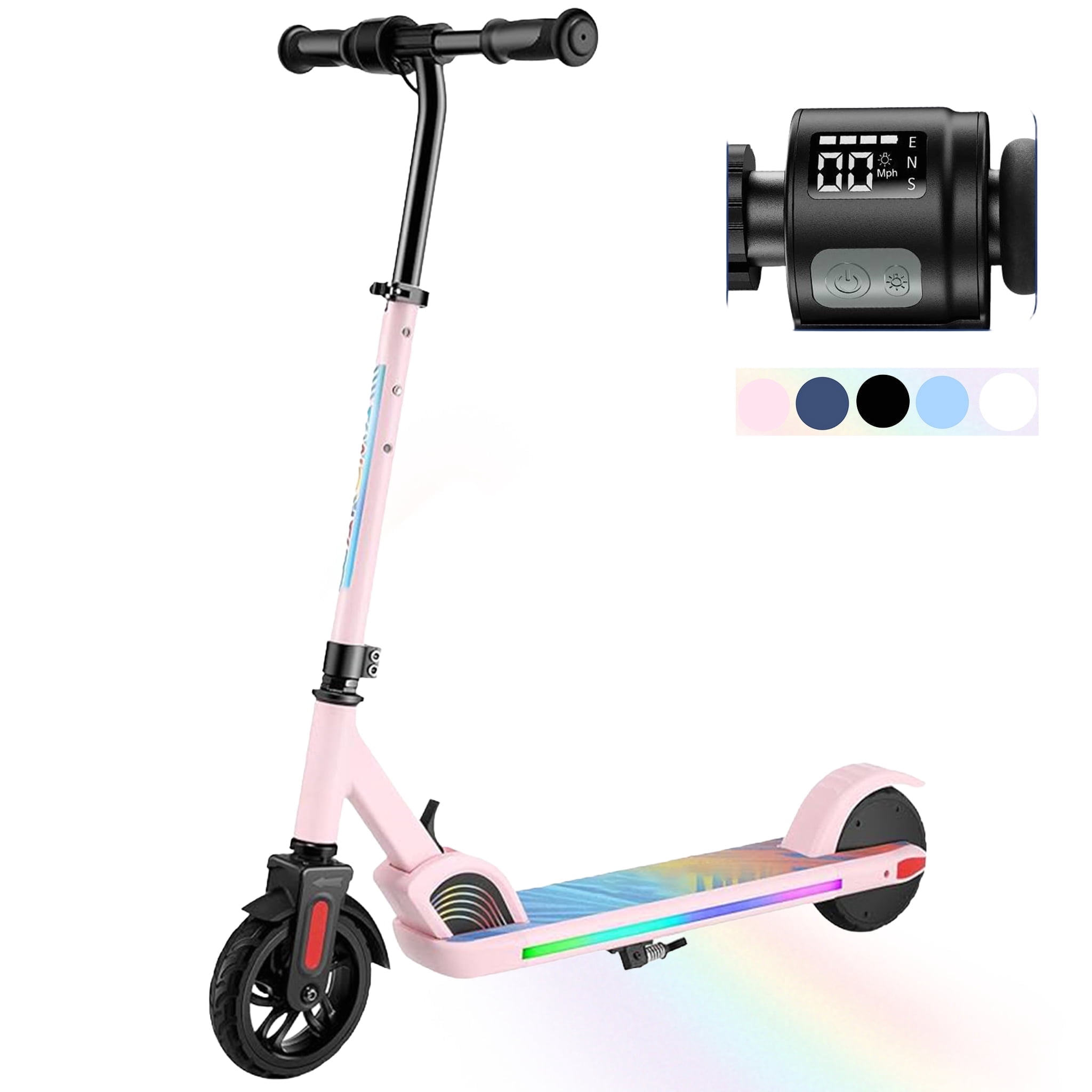SANOPY Electric Scooter for Kids Ages 6-14, Adjustable Height & Speed ...