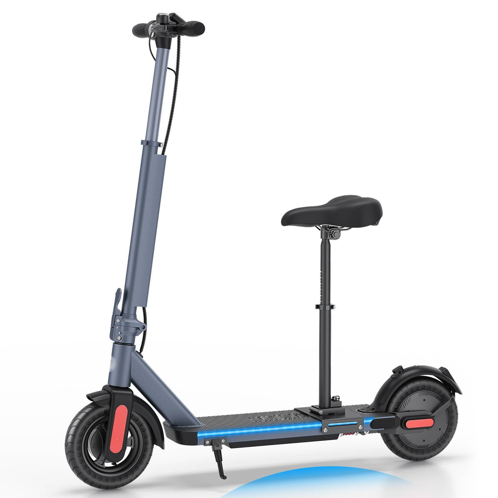 SANOPY Electric Scooter with Seat,Foldable Commuting E Scooter with ...