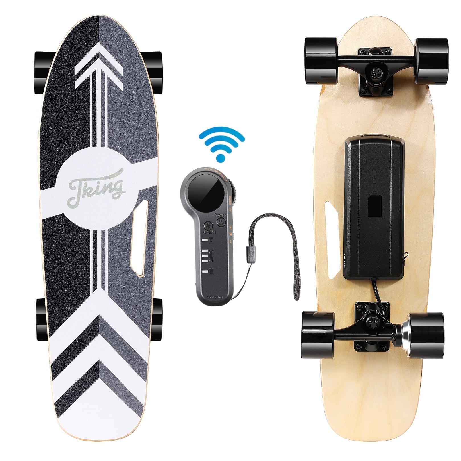 SANOPY Electric Skateboards with Wireless Remote Control for Adults and ...