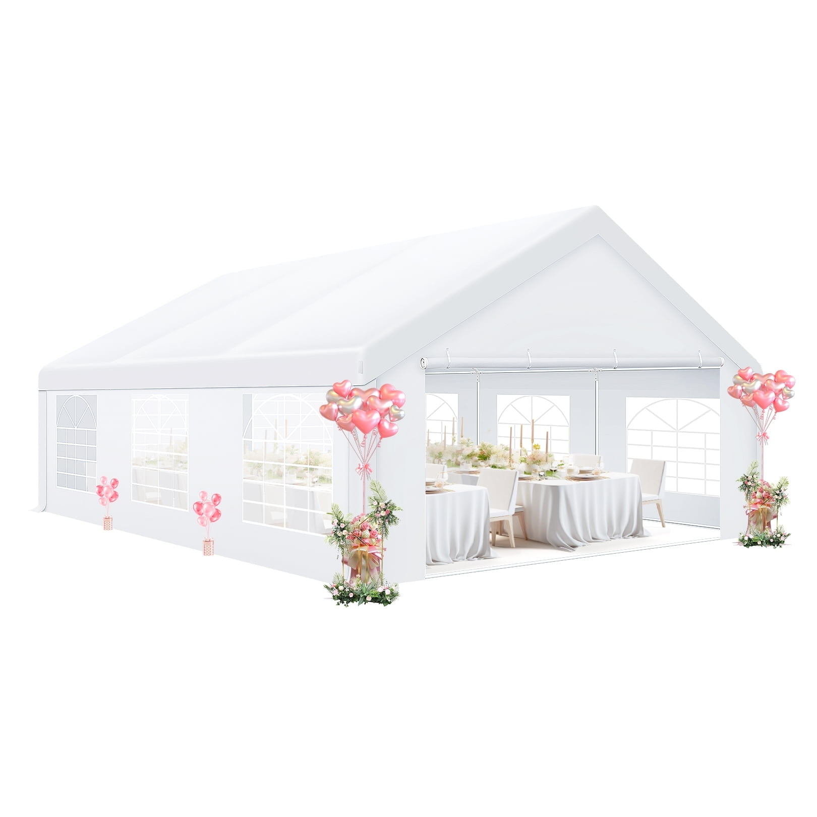 SANOPY 20x20ft Party Tent Heavy Duty Event Shelter Gazebo Wedding Event ...