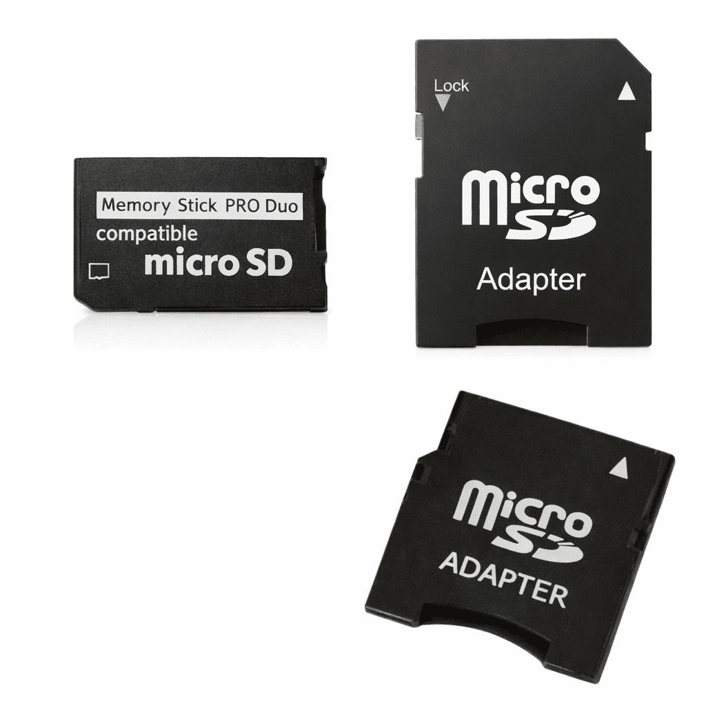 Sanoxy Memory Card Adapter Kit 3 in 1 MicroSD to SD Mini MS Duo ...
