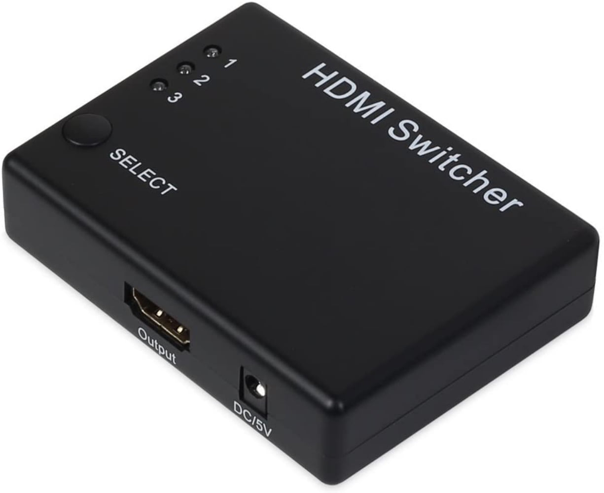 SANOXY 3x1 HDMI 3 Port Switch - Walmart Business Supplies