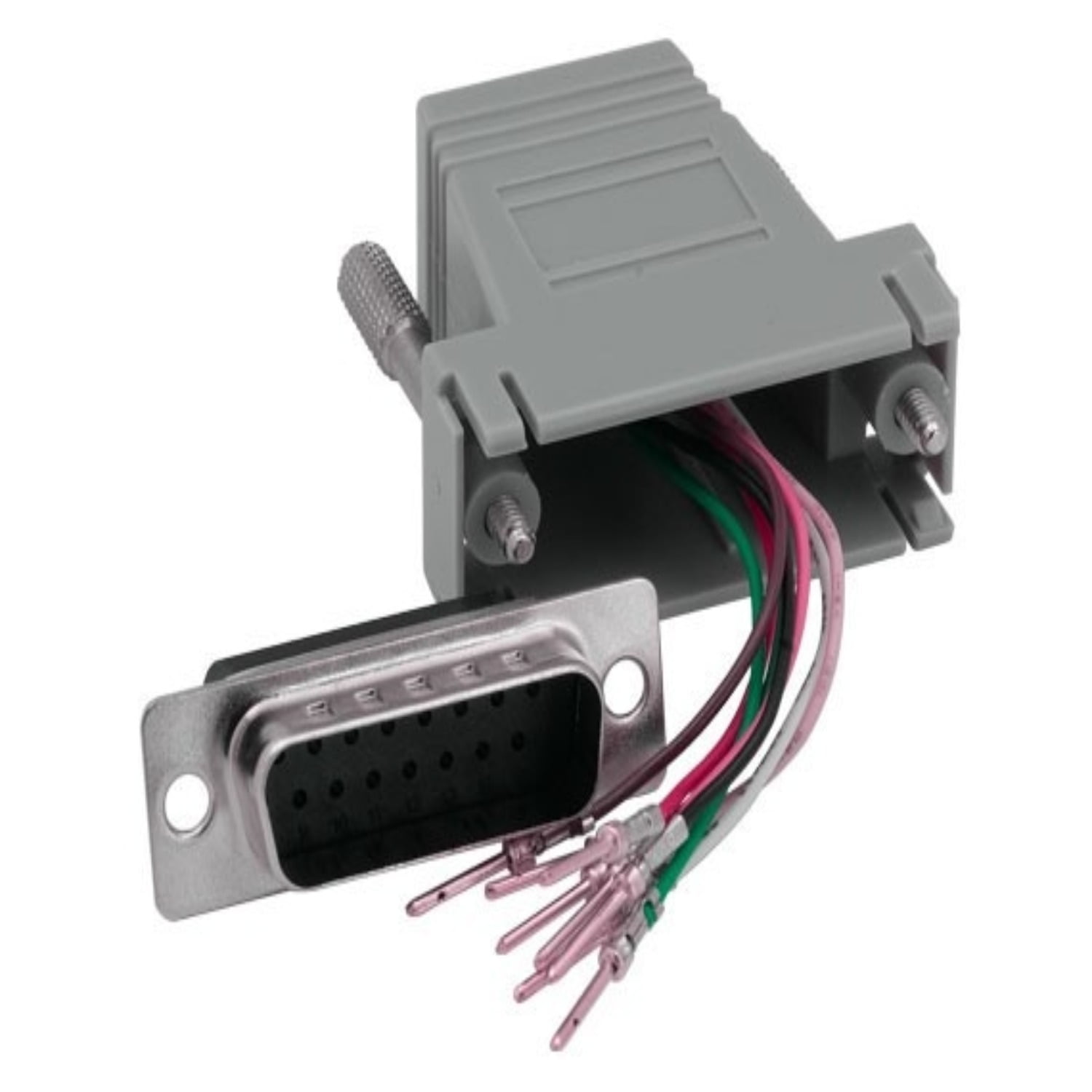 SANOXY Cables and Adapters; 10 PACK ofDB15 Male to RJ-45 Modualr ...