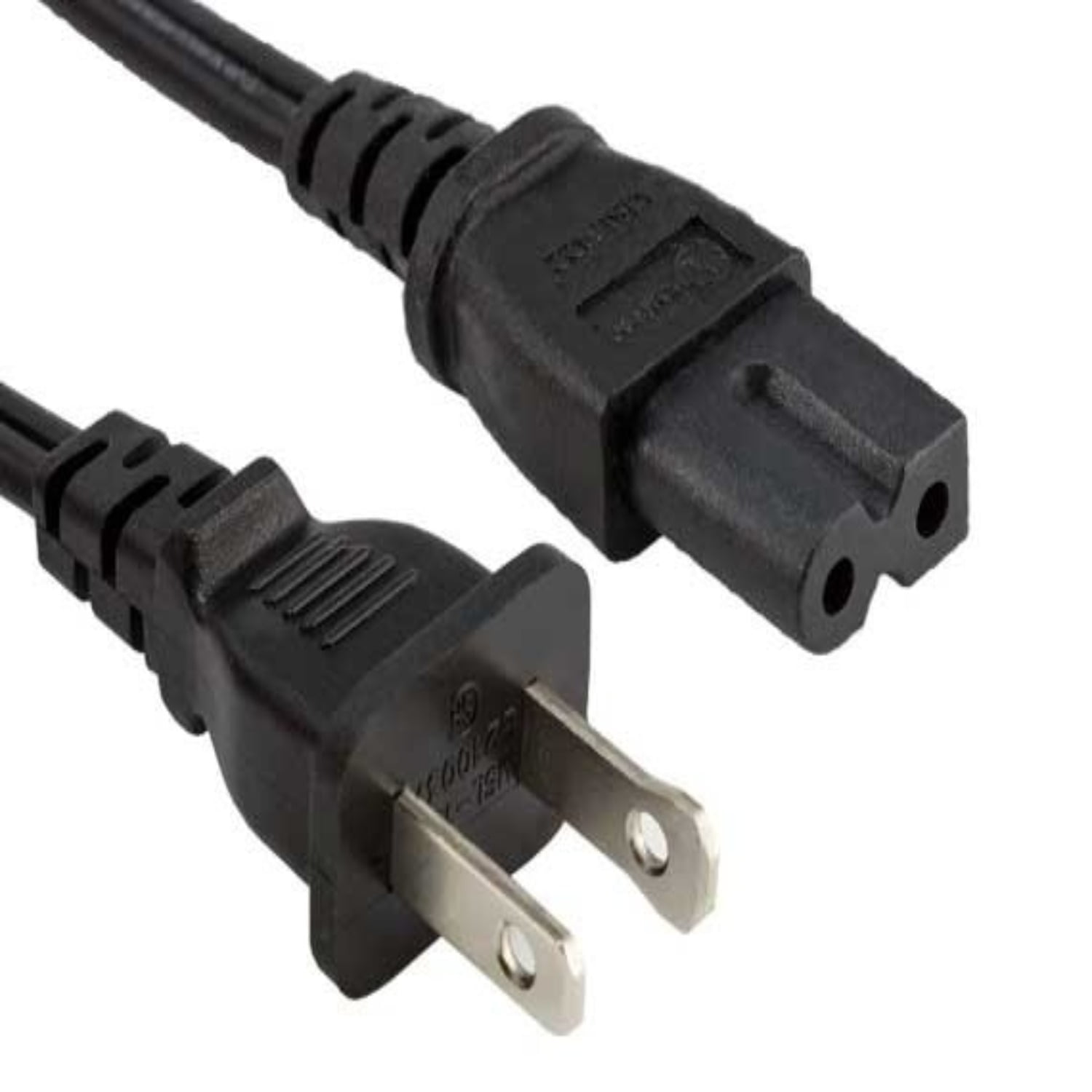 SANOXY Cables and Adapters; 6ft 18 AWG 2-Slot Polarized Notebook Power ...