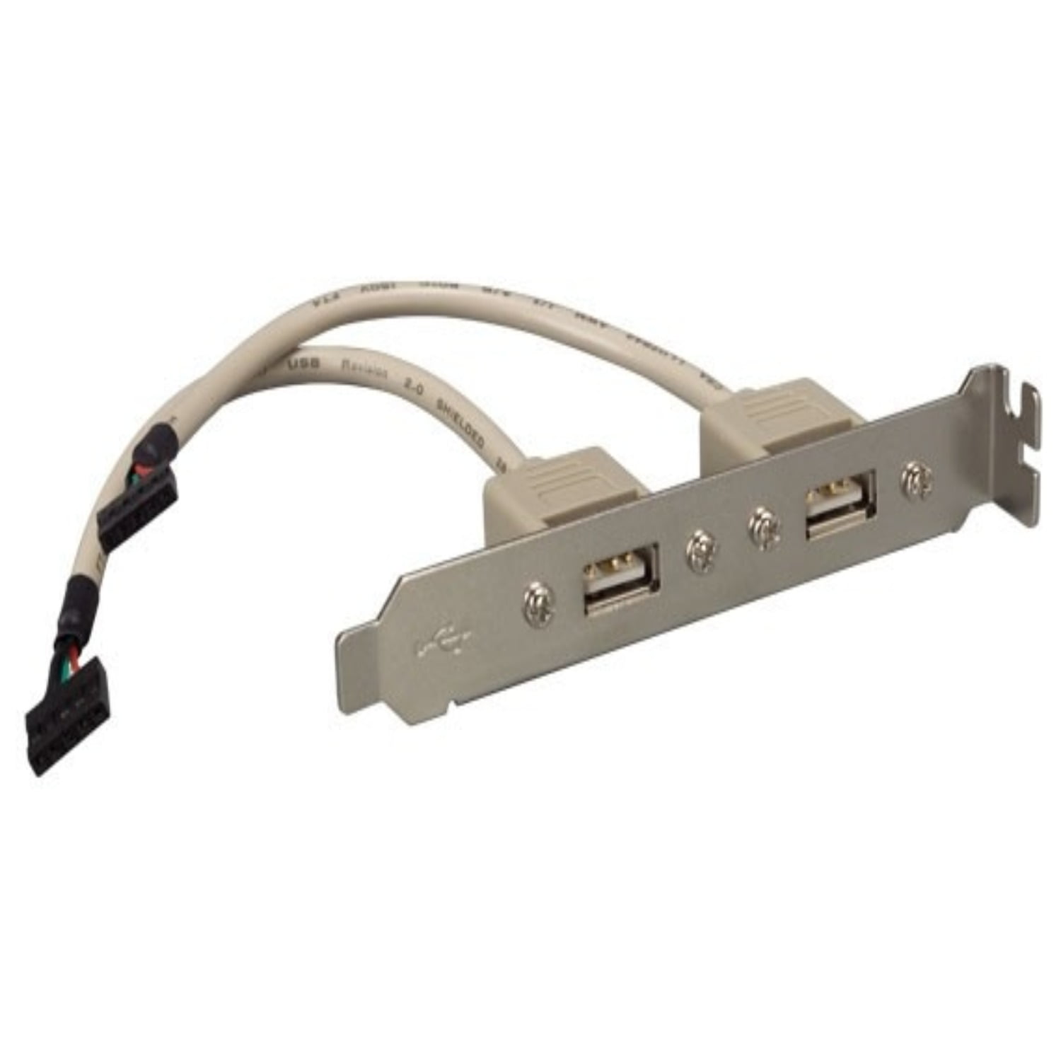 SANOXY Cables and Adapters; USB 2.0 A Female 2 Port Internal AT ...