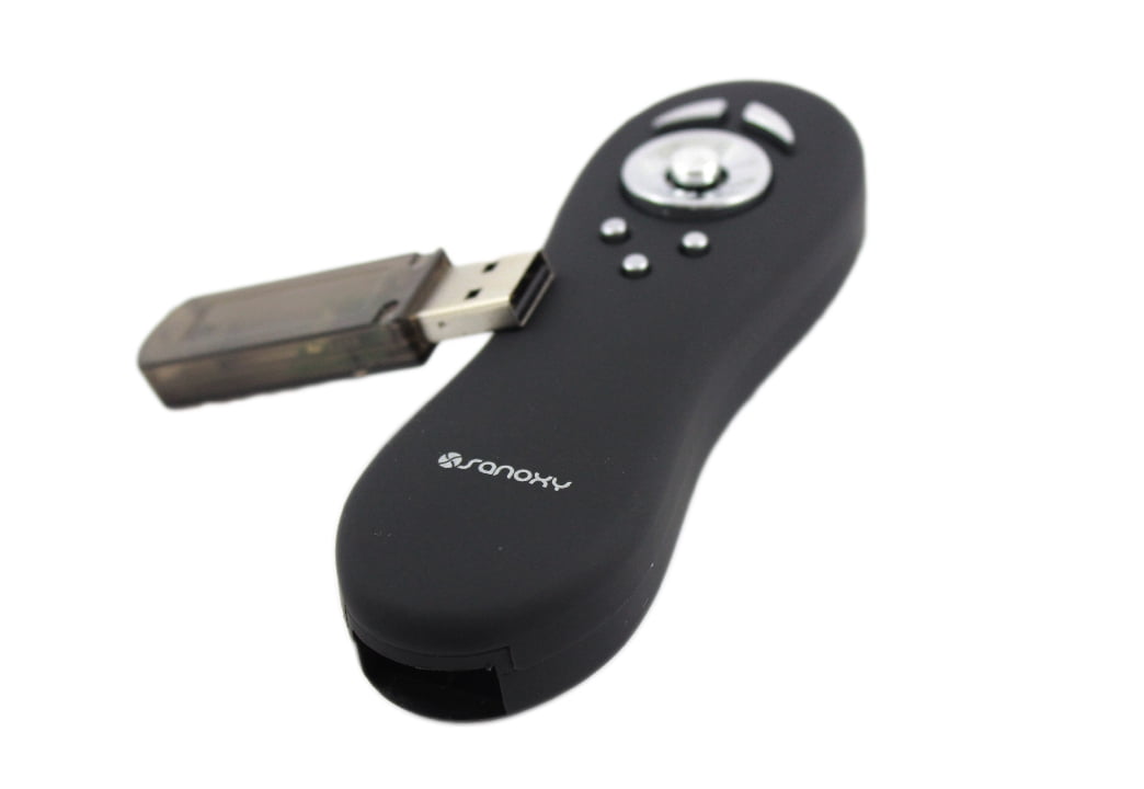 SANOXY Integrative Wireless Presentation Remote Control Pointer with Mouse Function - Walmart.com