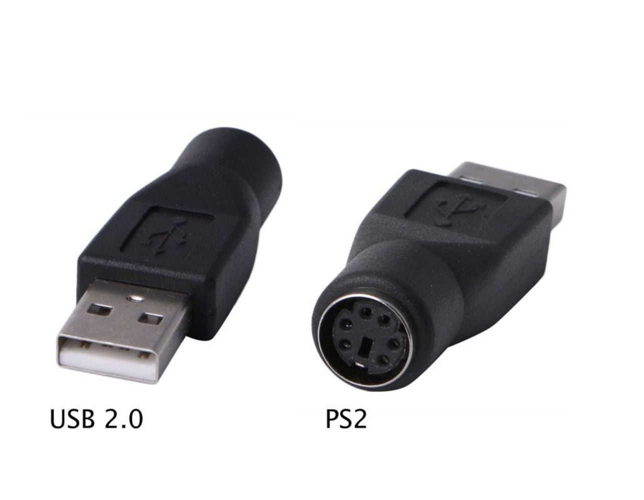 SANOXY PS/2 Female to USB Male Passive Adapter-Replacement for Keyboard ...