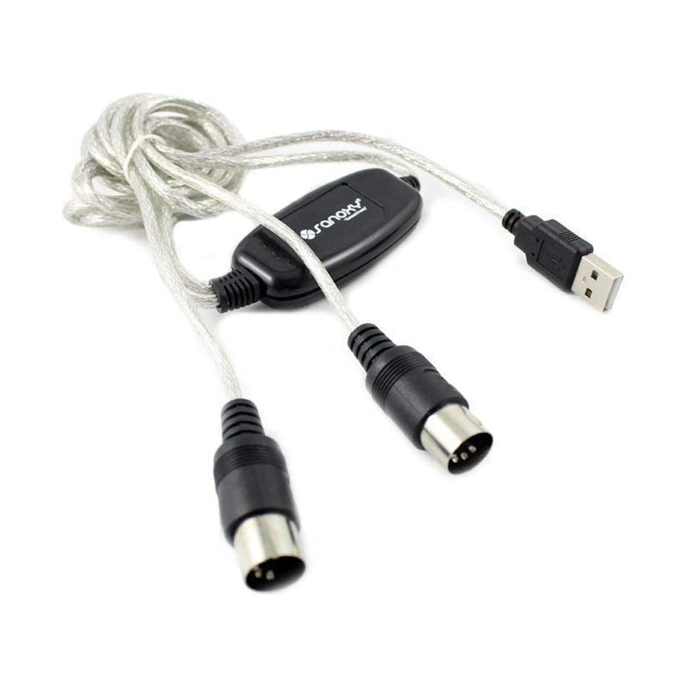 SANOXY USB MIDI Music Cable Converter PC to Music Keyboard - Walmart.com