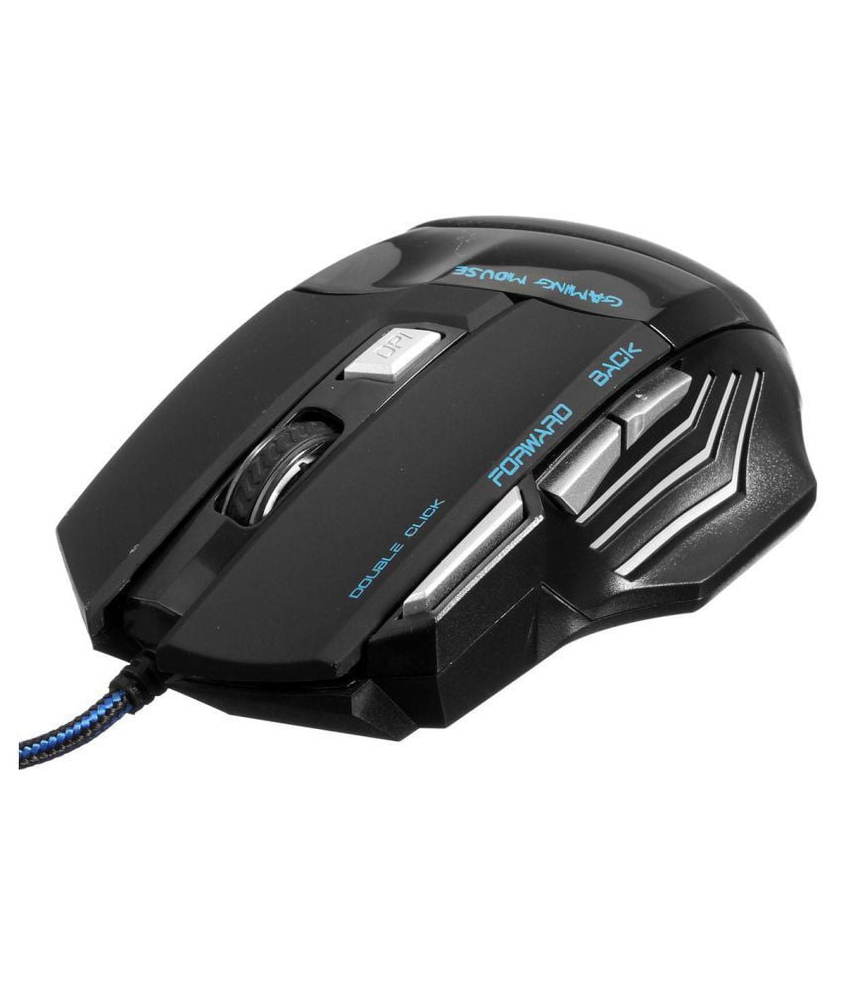 SANOXY Wired Gaming Mouse 7 Buttons 2400DPI LED Optical Wired Cable ...