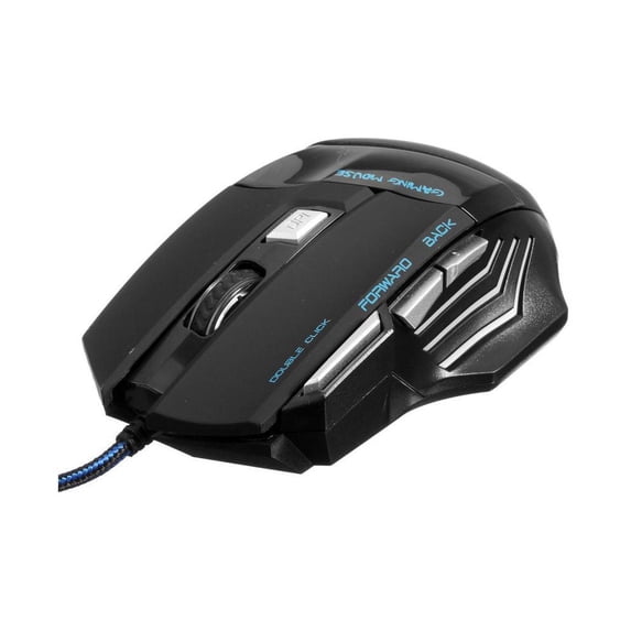 SANOXY Wired Gaming Mouse 7 Buttons 2400DPI LED Optical Wired Cable ...