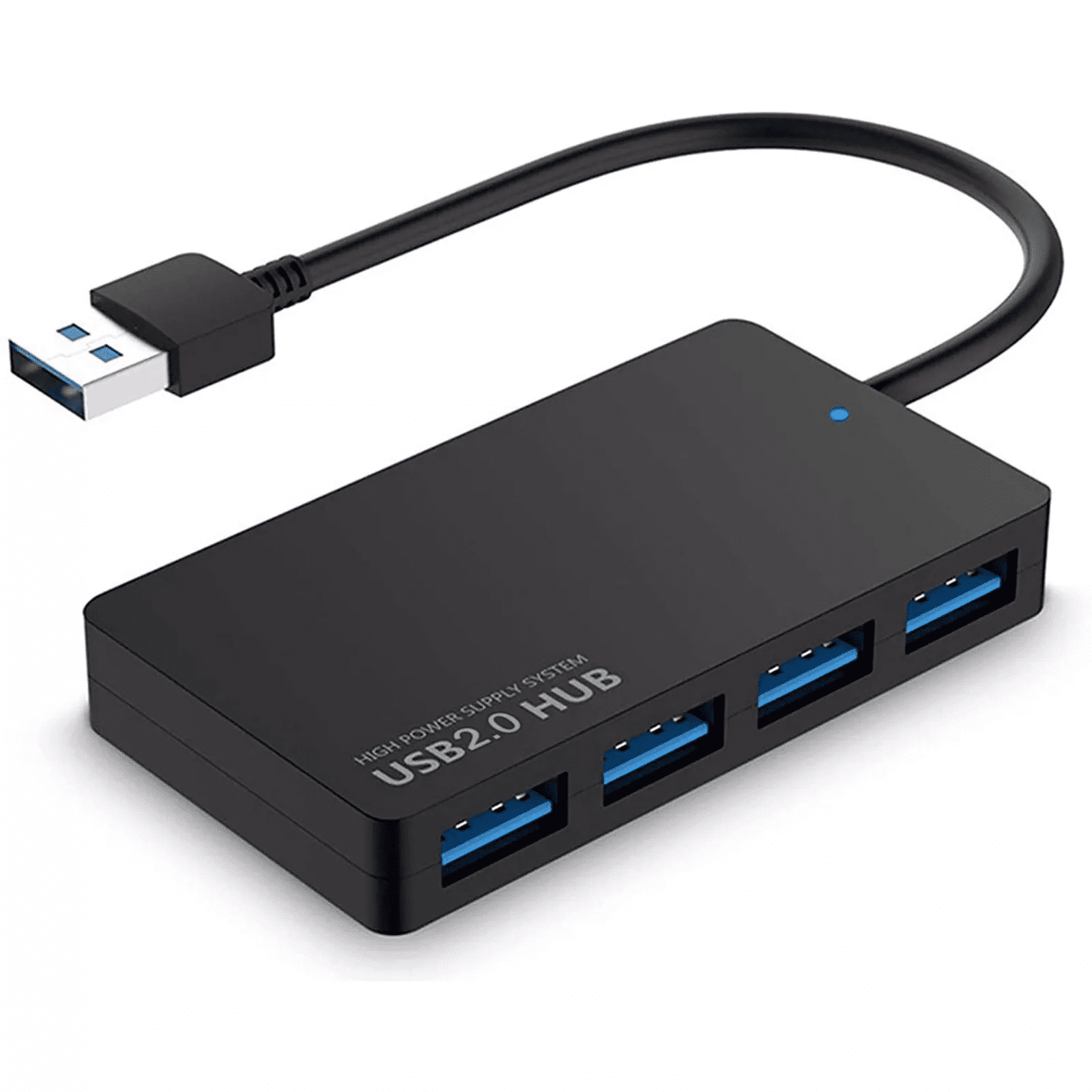 SANPTENT USB Hub 2.0 4-Port USB Splitter Multiport Data Extender for PC ...