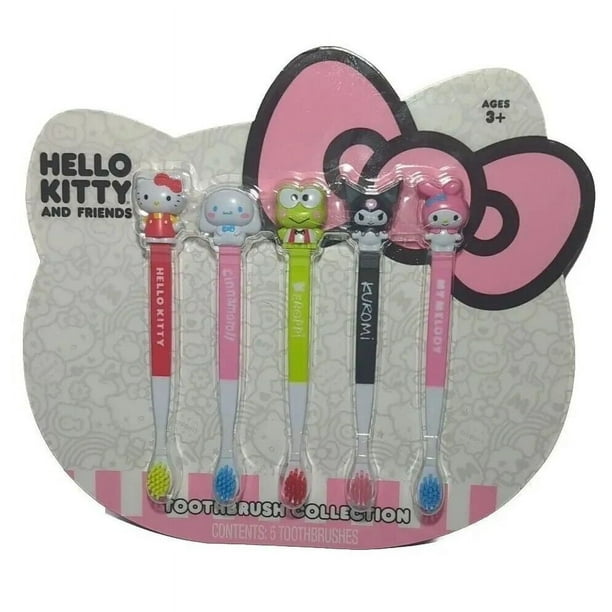 SANRIO Hello Kitty and Friends Toothbrush Collection Set of 5 ...