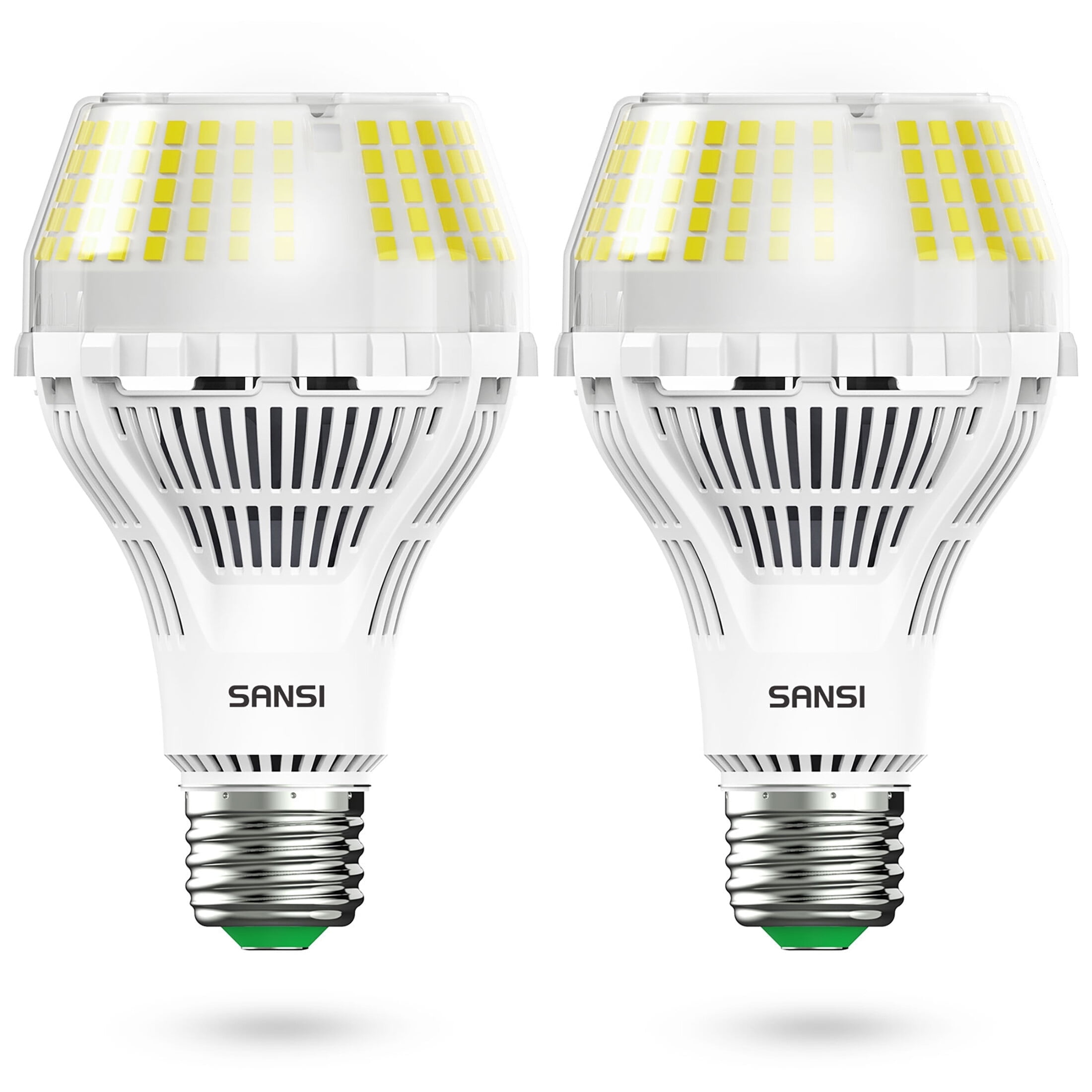 SANSI 27 Watts Dimmable A21 LED Light Bulbs, 4000 Lumens LED Bulb, E26 ...