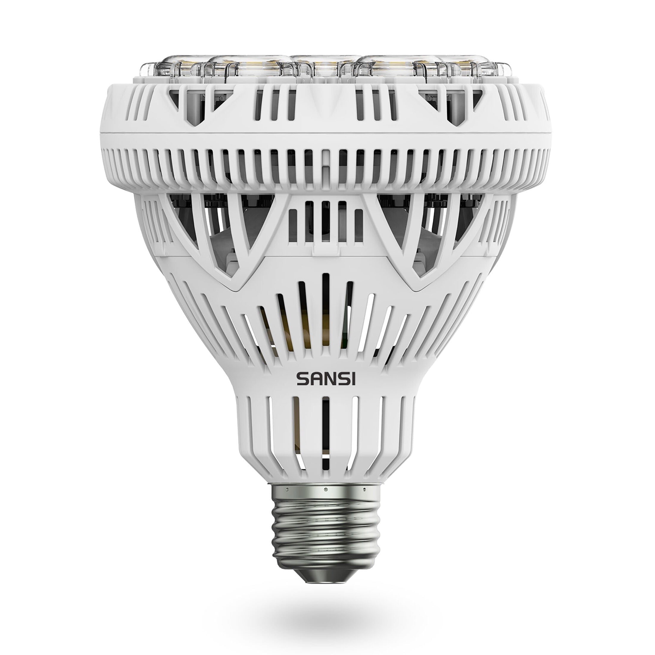 SANSI 30W LED Light Bulb, 4000 Lumens, BR30 E26 Base, 5000K Daylight ...