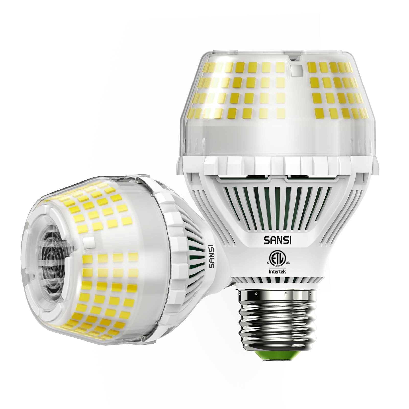 SANSI 300W Equivalent 5000 Lumens LED Light Bulb, 5000K Daylight Super ...