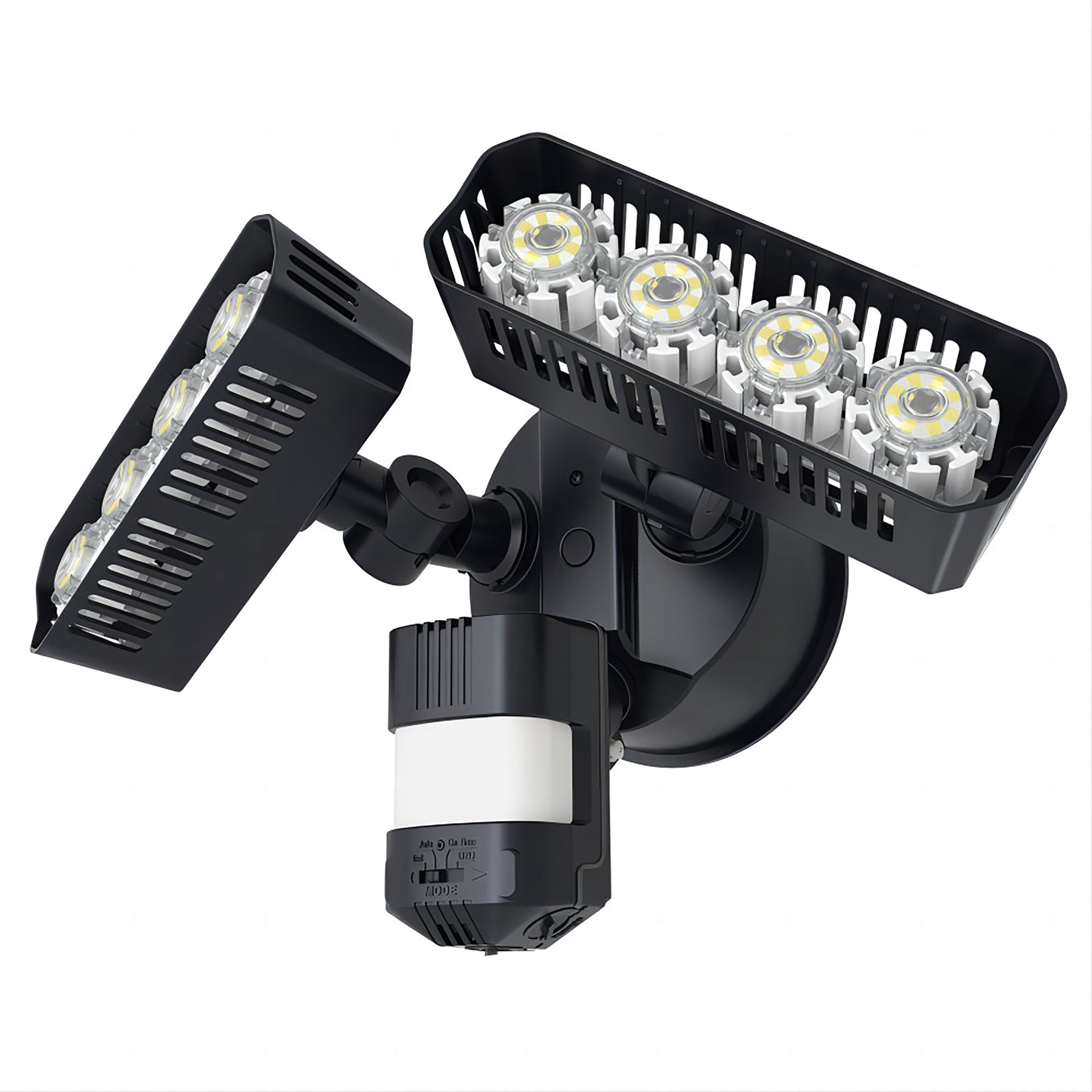 SANSI 36W LED Security Light Motion Sensor Light Outdoor, 3 Adjustable ...