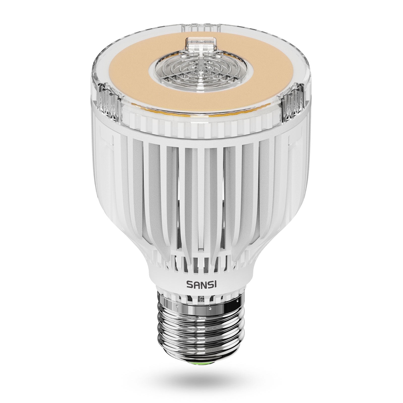 SANSI 40 Watts (400W Equiv) A19 LED Light Bulb, 5500 Lumens, E26 Base ...
