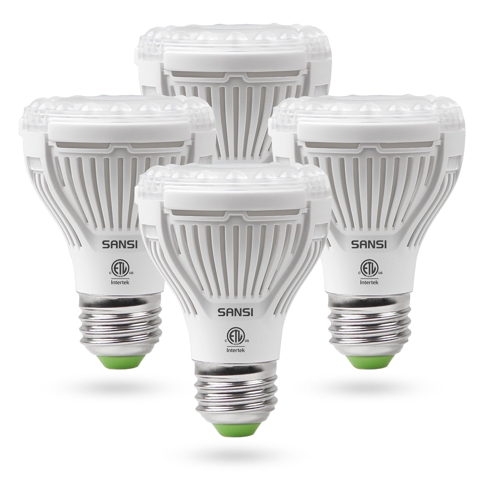 SANSI LED Grow Light Bulb for Seeds and Greens, Full Spectrum 10W Grow ...