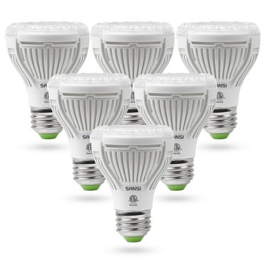 SANSI LED Grow Light Bulb for Seeds and Greens, Full Spectrum 10W Grow ...