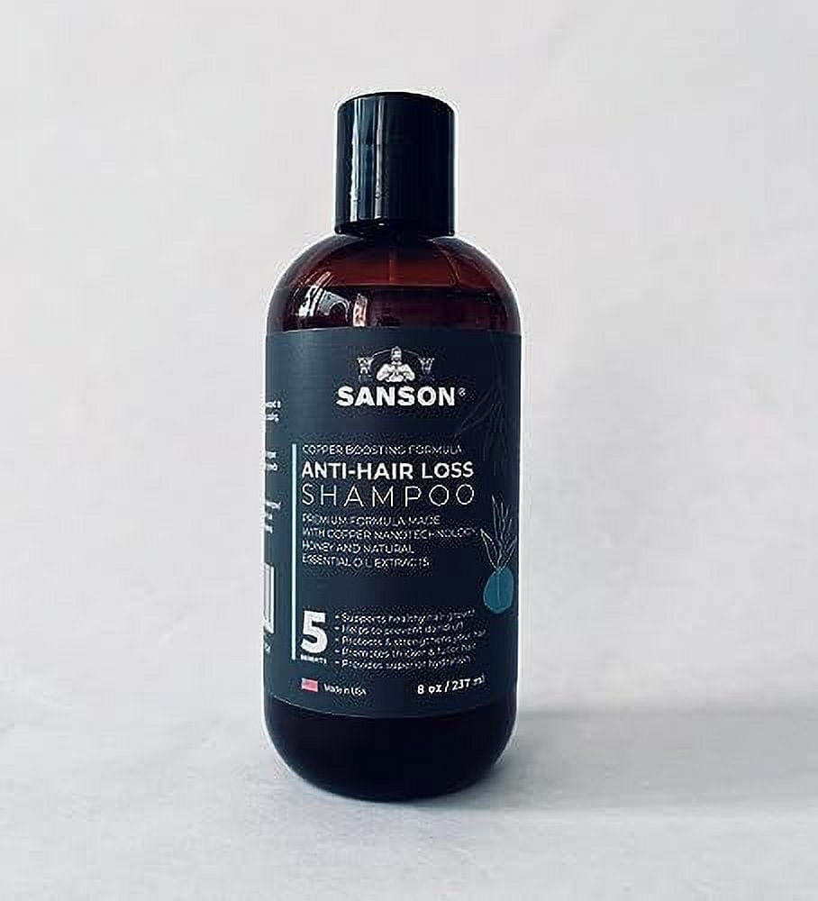 SANSON ANTI-HAIR LOSS SHAMPOO COPPER BOOSTING FORMULA 8 fl oz - Walmart.com