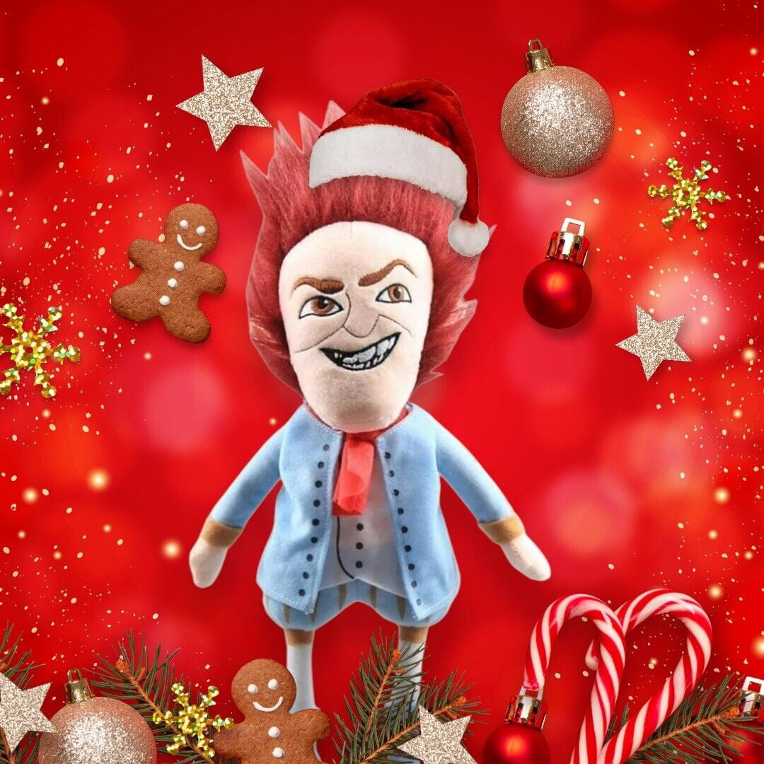 SANTA HAT Rumpelstiltskin Wizard 11" Soft Stuffed Plush Shrek Quality ...