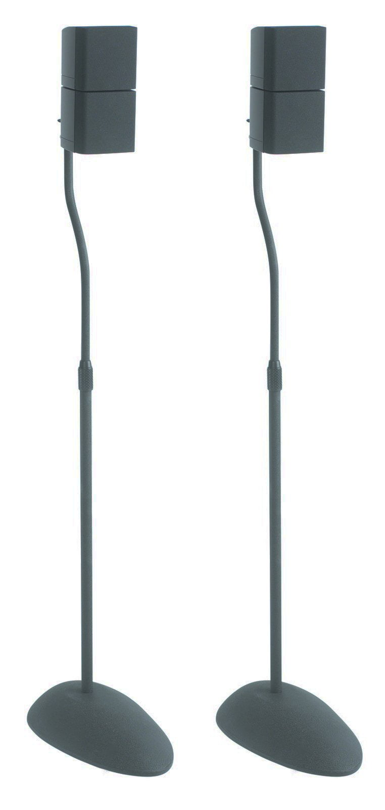 SANUS Height Adjustable Speaker Stands for Home Theater - Durable ...