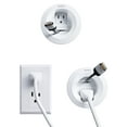 SANUS Vuepoint TV Wall Mount Cable Concealer & Power Kit - Hide Cords ...