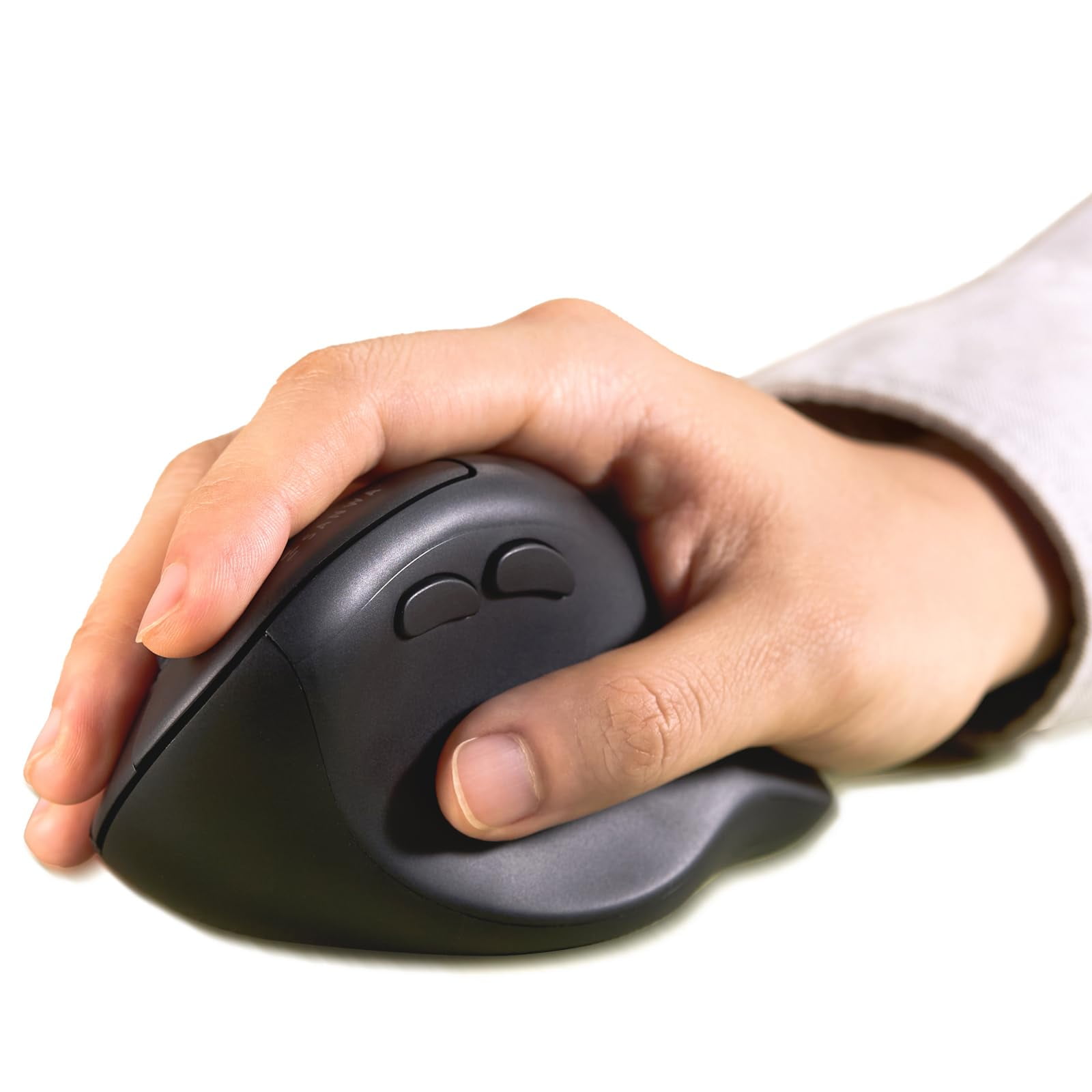 SANWA Multi Device Ergonomic Vertical Mouse, Silent Click, 5 ...