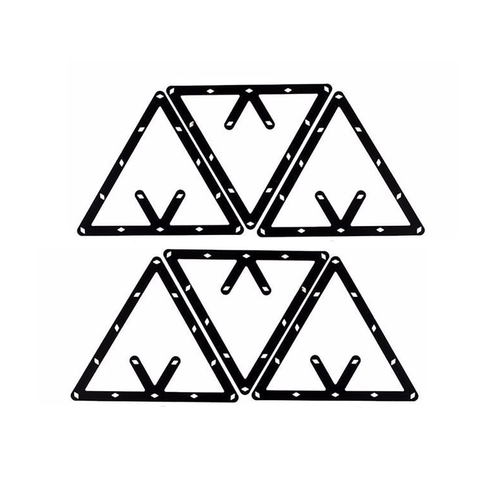 SANWOOD 6Pcs 8 9 10 Ball Magic Invisible Rack Sheet Positioning ...