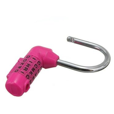 TraverGo 4 Digit Combination Lock, Blue TR1140BL - Walmart.com