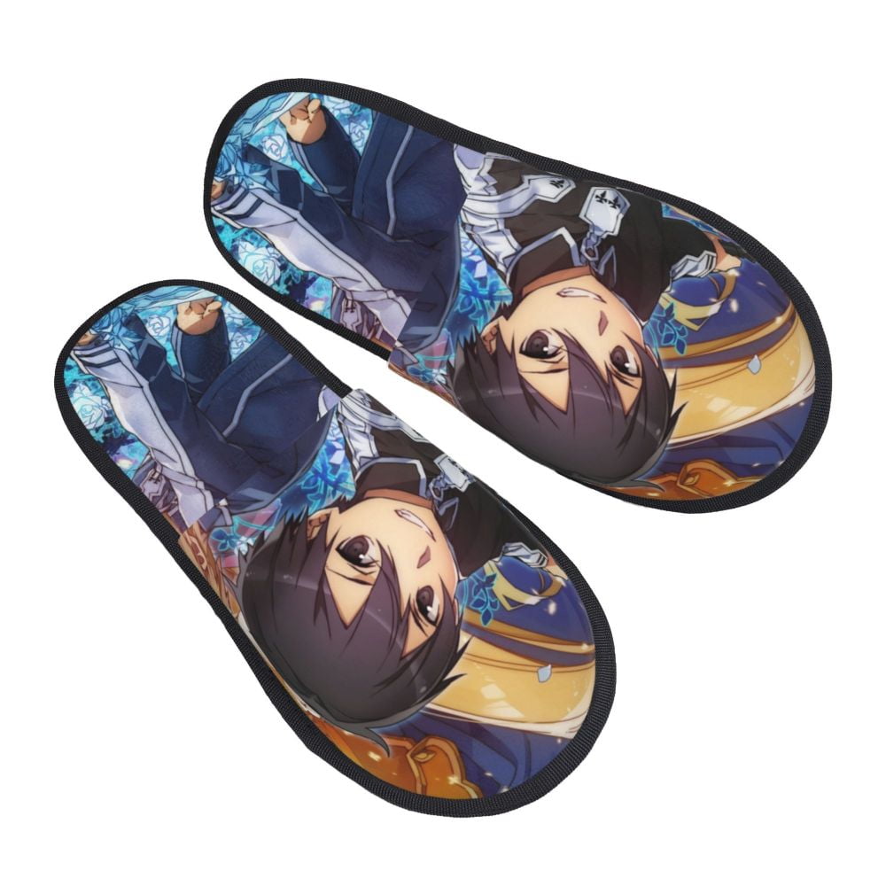 SAO Alicization Mens Clog Furry Slippers Indoor House Shoes - Walmart.com