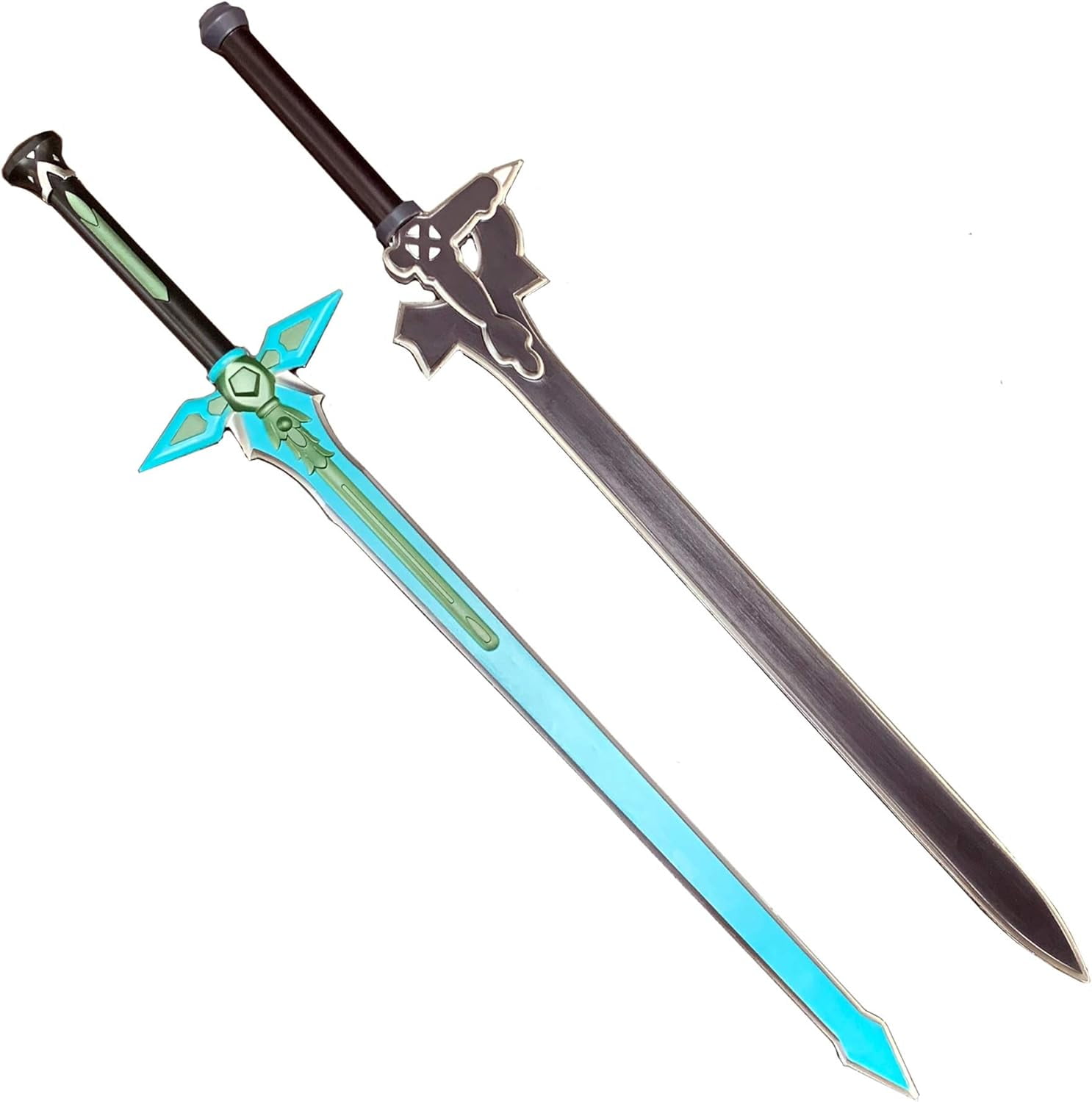 SAO Kiritos Foam Fantasy Sword One Hand Medieval Sword, Rapier for ...