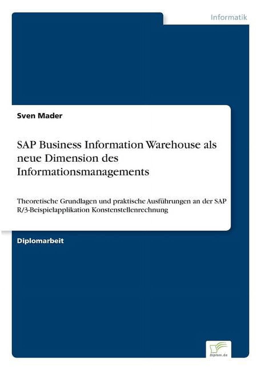 SAP Business Information Warehouse als neue Dimension des ...