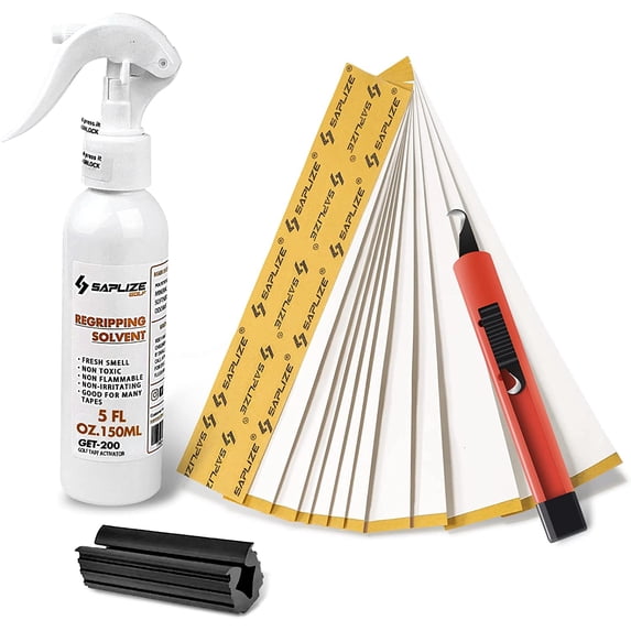 SAPLIZE Golf Club Regripping Kit with Easy Installation: Includes 15 ...