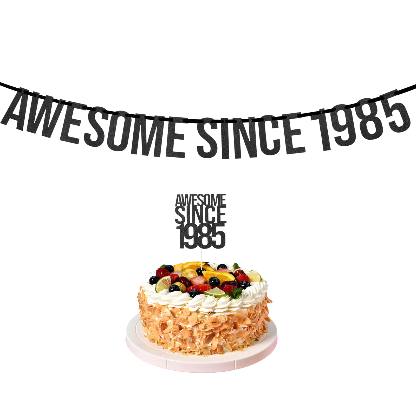 SAPPHIRESKY 40th BirthdayITSC Party Decoration, Awesome Since 1985 ...